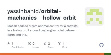 GitHub Yassinbahid Orbital Machanics Hollow Orbit Matlab Code To Create Optimal Control For