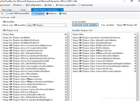 【dynamics crm】【二次开发】 pluginregistration更新本地dll报错 plug in assembly does