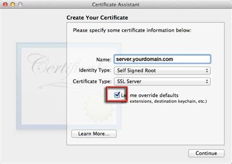 How To Add Install And Configure An Ssl Certificate To Mac Os X 10 7 Lion Server Coolest