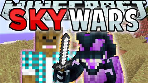 Minecraft Sky Wars Iraphahell Si Xslayder In Team Youtube