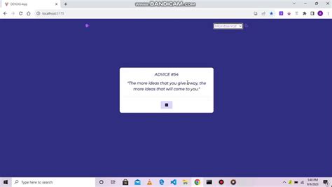 Samsudeen Abdullahi On Linkedin Advice Generator App Using React And