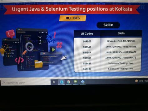 ranjeet kumar on linkedin openings javadevelopers selenium