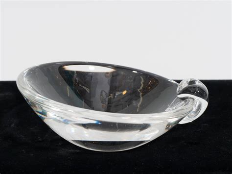 Vintage Signed Steuben Glass Dish Or Cigar Ashtray At 1stdibs Steuben