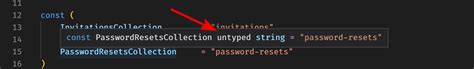does untyped `string` exist · issue 577 · golang vscode go · github