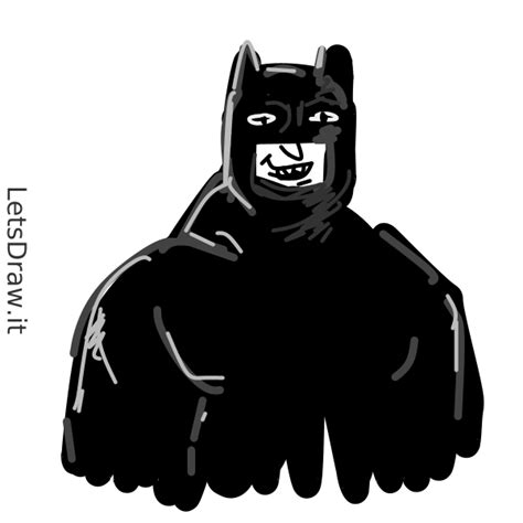 How To Draw Bat Man Rwqckrku6 Png LetsDrawIt