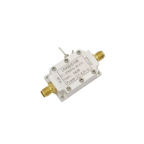 20mhz 4000mhz Lna Low Noise Amplifier High Gain Rf Amplifier Module For Beidou Vhf Uhf Vtx