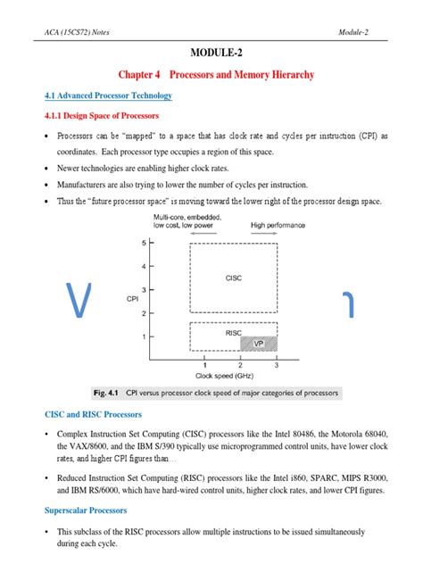 Chapter 4 Processors And Memory Hierarchy Module 2 Descargar Gratis Pdf Central Processing