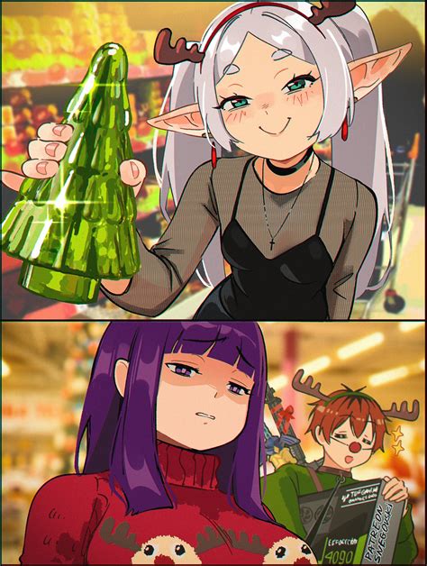 Snegovski Fern Sousou No Frieren Frieren Rudolph The Red Nosed Reindeer Stark Sousou No