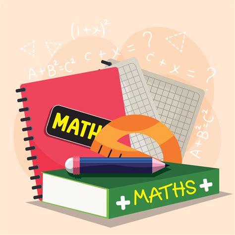 Cartoon Math Class Concept Background Vector Illustration 34205636 Vector Art At Vecteezy