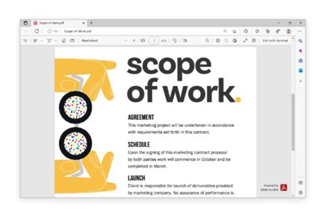 Microsoft Edge Gets Adobe S Freemium PDF Built In With Heaps Of Branding B T