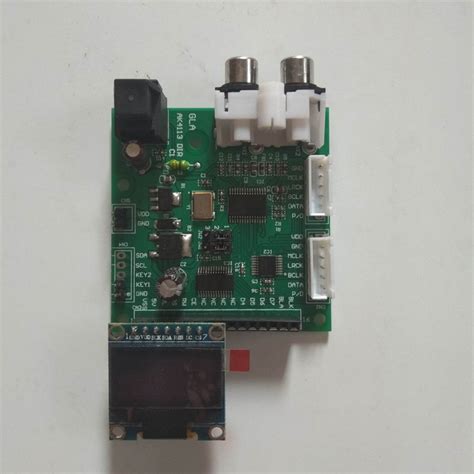 AK Chip Digital Receiver Board OLED Display SPDIF Optical Coaxial I S Input To I S Output