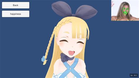 利用深度学习模型控制 Vtuber 的表情 Unity Connect