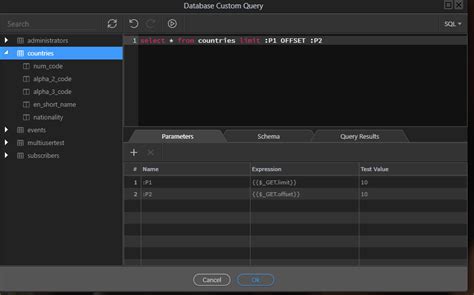 database custom query vs database paged query need help wappler community