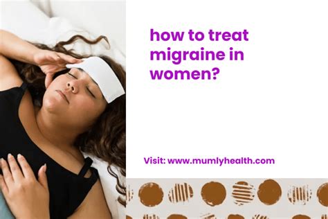 How To Treat Migraine In Women