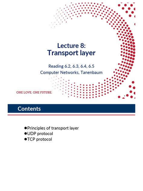 Chapter 5 Transport Layer 1 Pdf Transmission Control Protocol Network Congestion