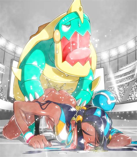 Nessa And Drednaw Pokemon And More Drawn By Yuuri Splatoon Danbooru