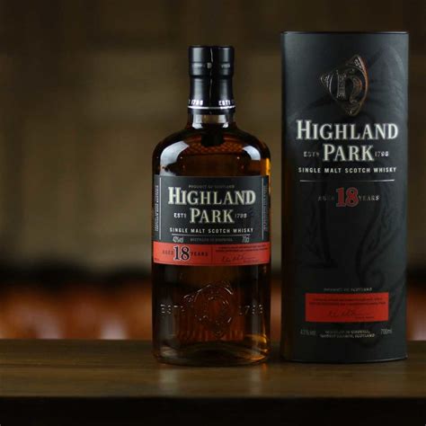 Highland Park 18 Year Old Orkney Single Malt Scotch Whisky 700ml