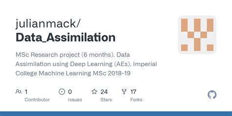 github julianmack data assimilation msc research project 6 months data assimilation using