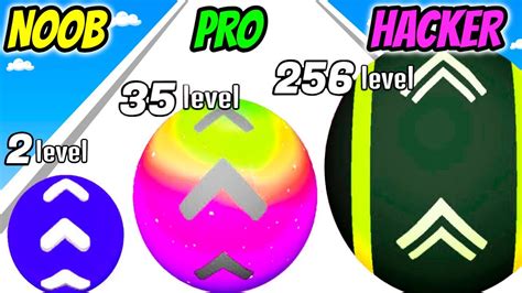 NOOB Vs PRO Vs HACKER Level Up Balls YouTube NOOB Vs PRO Vs HACKER Level Up Balls YouTube