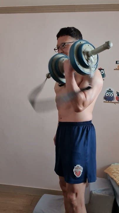 하루 1분 10kg 덤벨 이두박근 상체운동 Youtube