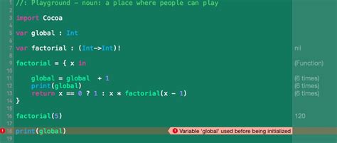 strange case where swift2 0 allows usage of an uninitialised global
