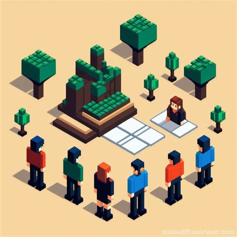 Collaborative Decision Making Icon Stable Diffusion Online