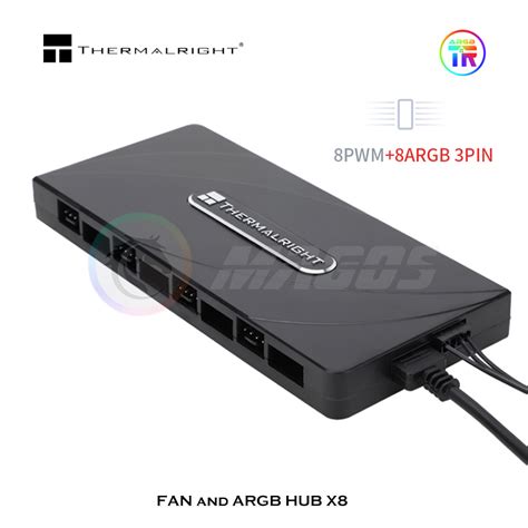 Thermalright Fan Pwm Hub X8 Motherboard Sync4 Pin Vicedeal