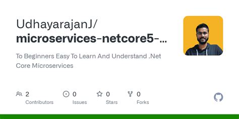 Github Udhayarajanjmicroservices Netcore5 Mongo To Beginners Easy To Learn And Understand