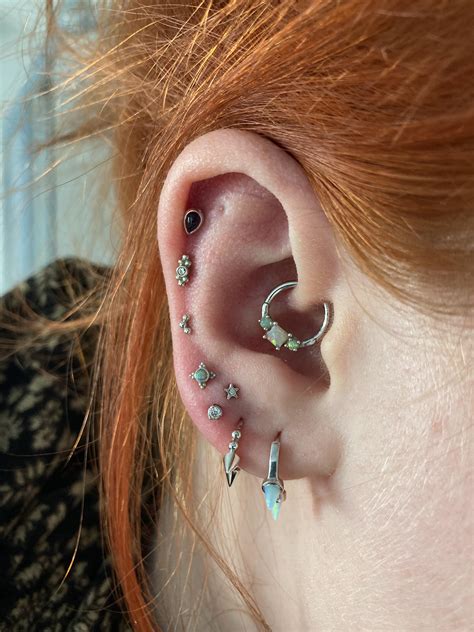 Cute Little Stacked Lobe Upgrade Today Rpiercing
