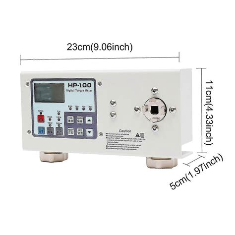 Digital Torque Meter Hp 100 Wrench Measuring Tester Fruugo Uk