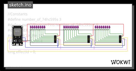 74hc esp32 2nd wokwi esp32 stm32 arduino simulator