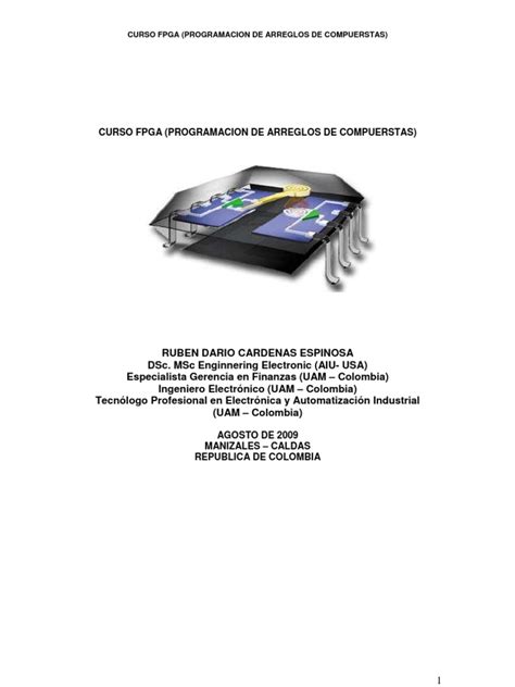 Curso Fpga Programacion Arreglos Compuertas Pdf Arreglos De Compuertas Lógicas Programables