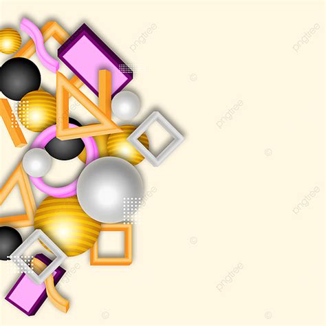 3d Creativity Geometric Shape Background Design Vol 2 Abstract Technoloy Banner Background