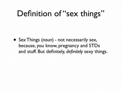 Do Sex Things Powerpoint Barnorama