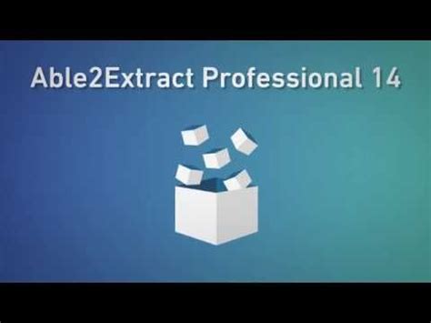 Able2Extract Professional 15 Convert Create Edit OCR And Sign PDF