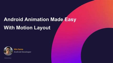 Android Animation Made Easy With Motionlayout At Android Bangkok
