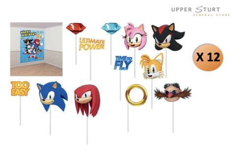 Sonic The Hedgehog Scene Setter With Props Upper Sturt General Store