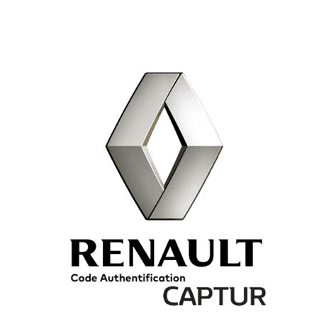 Code Authentification Renault Captur Code Poste Code Pin Code