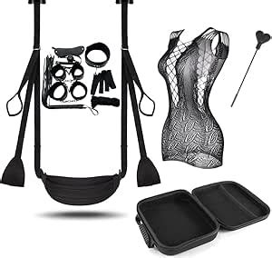 Amazon Com Bdsm Toys In Sex Swing Mouth Stopper Handcuff Foot Whip Sex Underwear Yoga