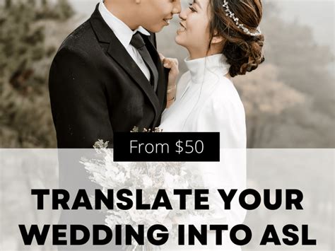 Your Wedding Program Is Interpreted Into Sign Language Upwork