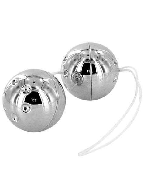 Oriental Ben Wa Silver Jiggle Balls Sex Toy Skin Two Uk