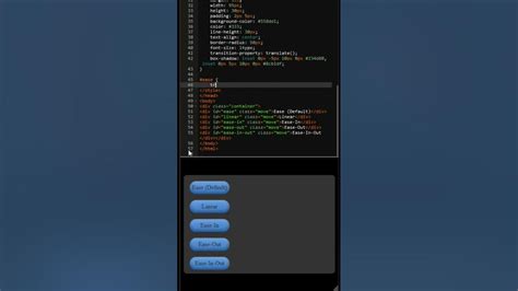 Timing Function Transition Property Of Css Html Css Shorts
