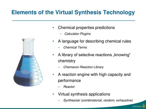 Ppt Scientific And Technical Presentation Virtual Synthesis Reactor