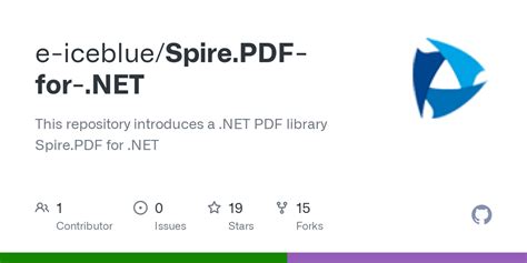 GitHub E Iceblue Spire PDF For NET This Repository Introduces A NET PDF Library Spire PDF