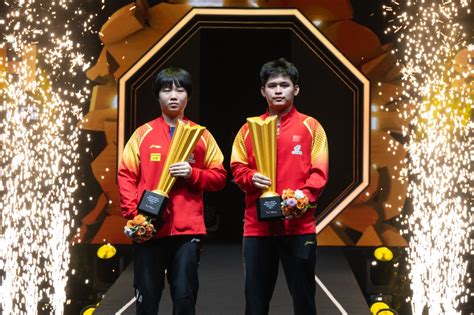 图片新闻wtt中国大满贯：林诗栋蒯曼夺得混双冠军 重庆日报