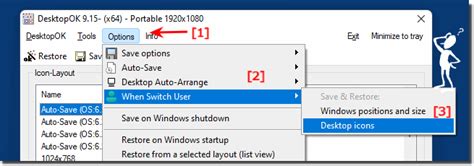Switch User Save Restore Desktop Icons And Windows