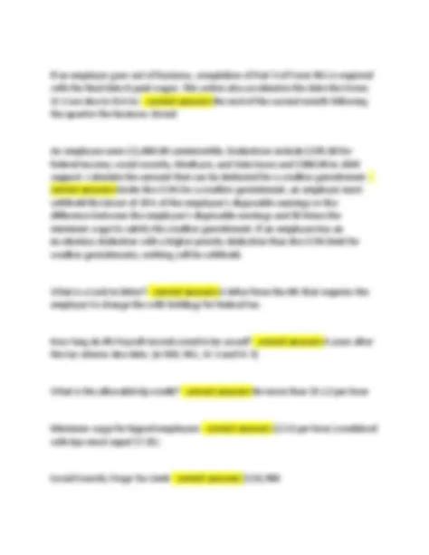 Cpp Certified Payroll Professional Exam 2025 With Complete Solutions Latest Updated Copy Exams