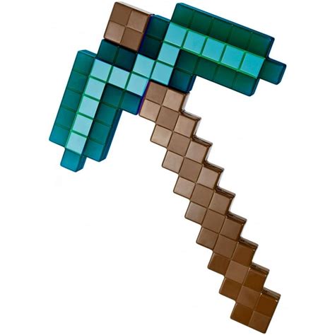 Minecraft Steve With Diamond Pickaxe