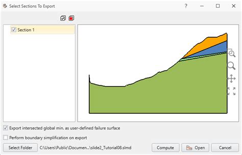 Slide3 Tutorials Export 2d Sections To Slide2