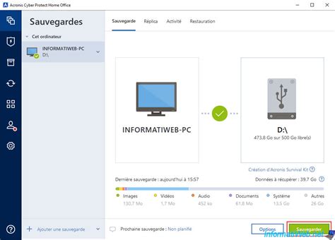Create Backups Using The Version Chain Scheme With Acronis True Image Cyber Protect Home Office